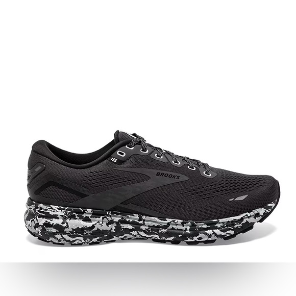 Brooks | Shoes | New Brooks Ghost 5 Running Shoe Womens Black Camo ...